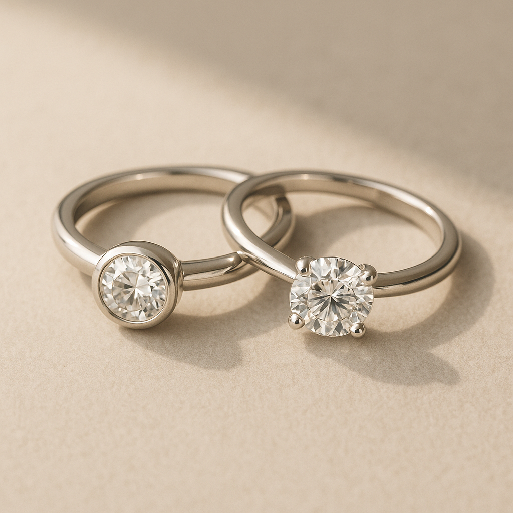 Bezel vs. Prong Settings: Which Is Right for You? – Alberta Diamond ...